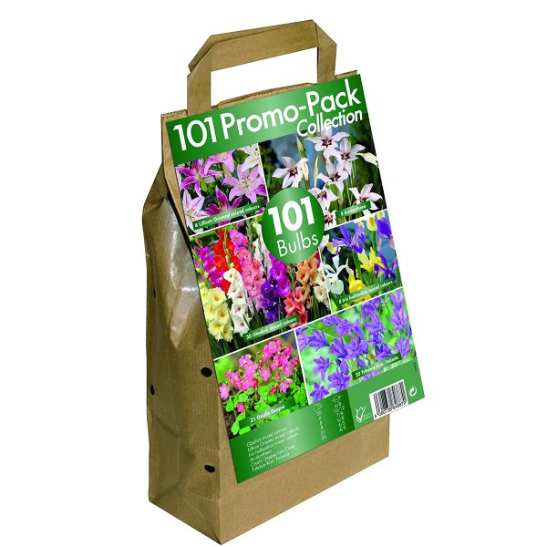 101 Bulbs Promo Pack Collection Summer Flowering Varieties Mixed Colour